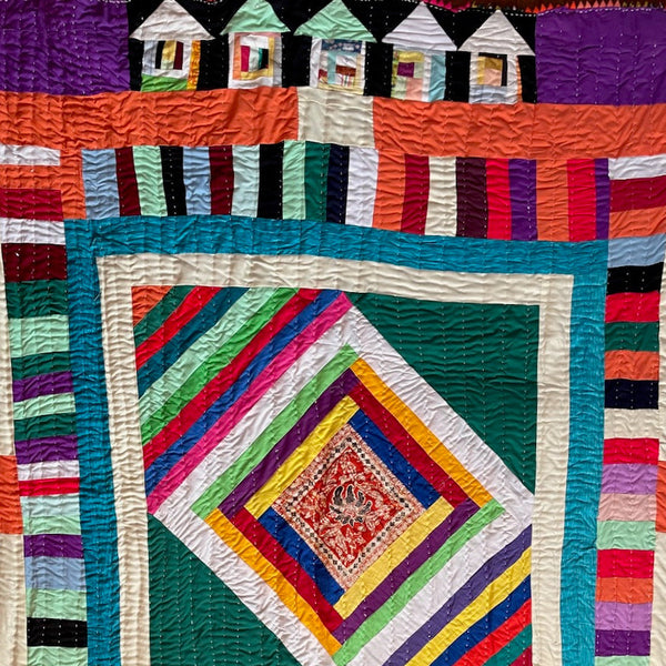 Fancy Quilt- Five Dream Houses - QuiltsForKids